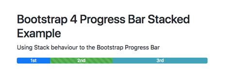How To Use Bootstrap Progress Bar Tutorialmines