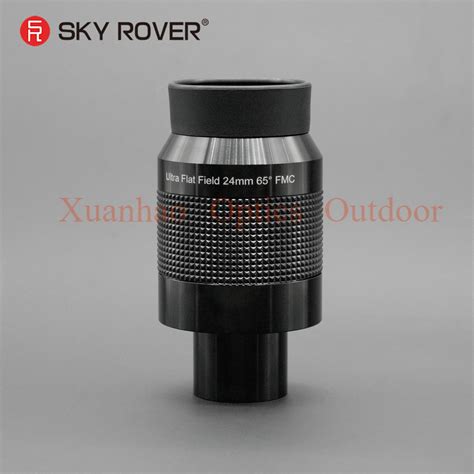 스카이 로버 Uf 24mm 접안 렌즈 평면 필드 긴 동공 고화질 샤프 접안 렌즈 망원경 천문 망원경단극 양극