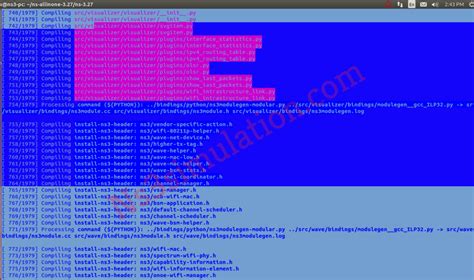 Essential Processes To Run Ns3 Simulator Execution Of Ns3 Simulator