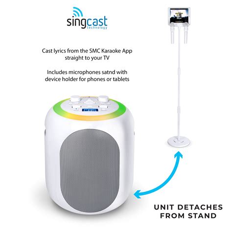 Best Buy Singing Machine Karaoke System 50w Sing Cast Streaming
