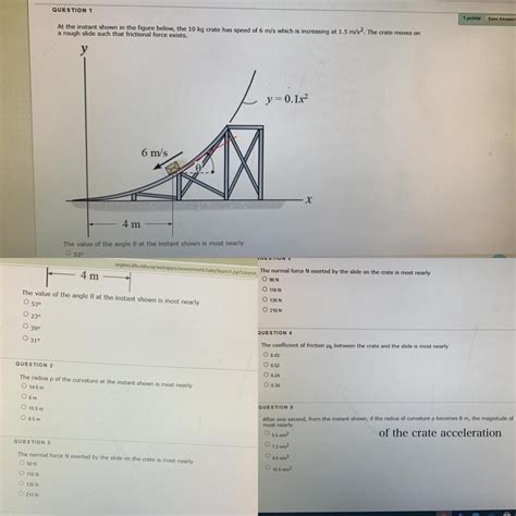 Solved QUESTION Points Save Answer At The Instant Shown Chegg