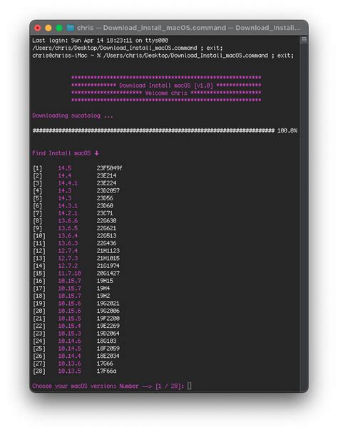 Download Install MacOS