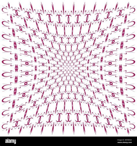 Abstract Radial Pattern Concentric Wave Circles Dynamic Motion Vector Swirling Optical