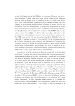 Generalized LRPC Codes DeepAI