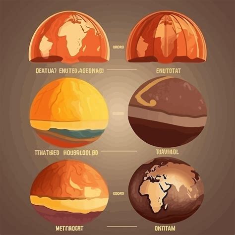 Premium Vector Earth Layer 3d Model