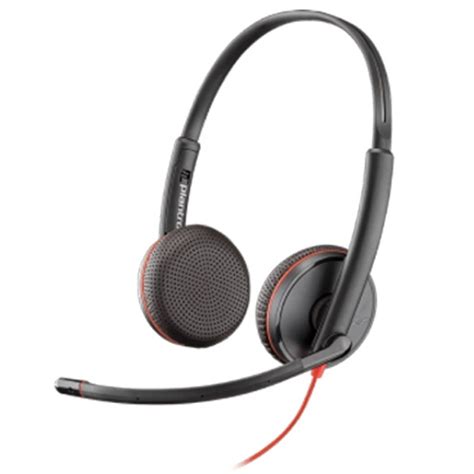 Plantronics / Poly Blackwire C3225 Kablolu Kulaklık USB-A + 3,5 Jack
