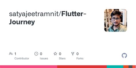 Github Satyajeetramnitflutter Journey