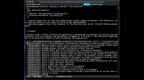 Emacs Zk Index And Zk Desktop Interfaces For The Zk Note Taking Package Artofit