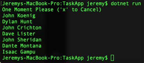 Jeremy Bytes Using Task With NET Core Success Error Cancellation