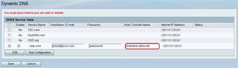 Configuring Dynamic DNS On The RV And RV W Cisco