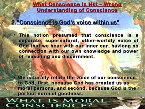 What Conscience Is Not Ppt