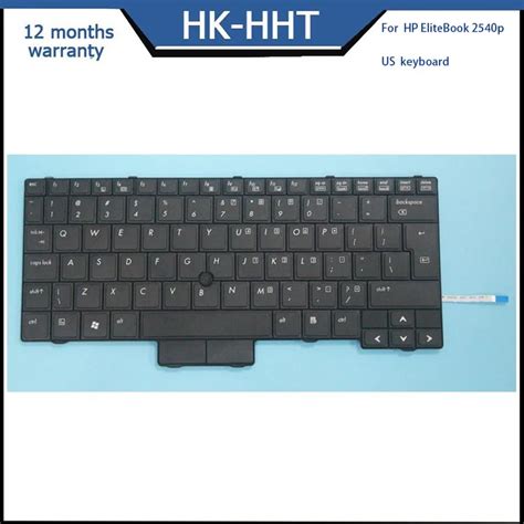 Black Us Keyboard For Hp Elitebook 2540p Shenzhen Keyboard Buy Black Color Forhp Elitebook