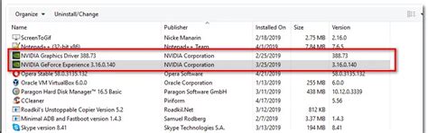 Geforce Experience ‘c Runtime Error [fixed]