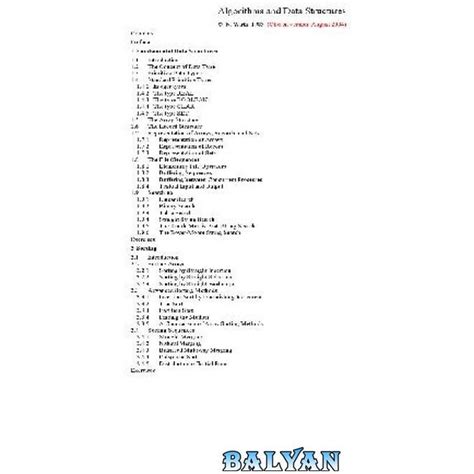 خرید و قیمت دانلود کتاب Algorithms And Data Structures ا الگوریتم ها و ساختارهای داده ترب