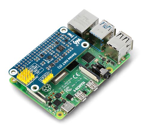 Sense HAT C Multifunctional Environmental Sensor Overlay For Raspberry Pi Waveshare