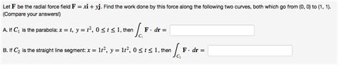Solved Point Consider The Vector Field F Shown In The Chegg Com