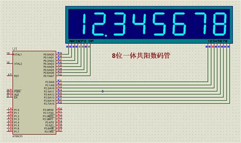 数码管显示数字数码管真值表 伤感说说吧