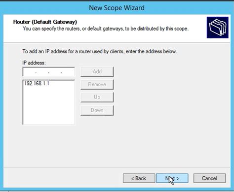 Konfigurasi DHCP Server Pada Windows Server 2012 Pusat Komputer