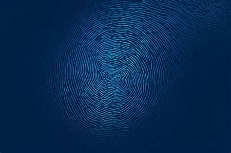 Premium Photo Security Access Cyber Technology Fingerprint Scan On