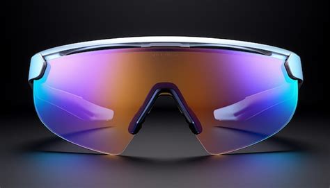 Premium Photo Augmented Reality Futuristic Glasses