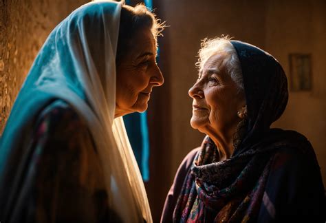 Lexica Two Women A 99 Year Old Jewish Lady With Lateral Faces And A