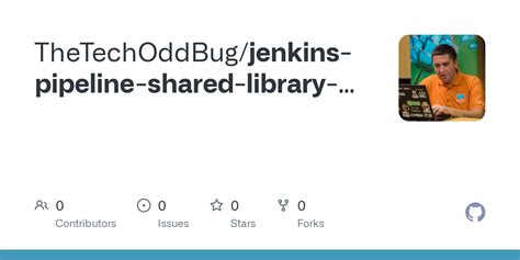 github thetechoddbug jenkins pipeline shared library example maven2