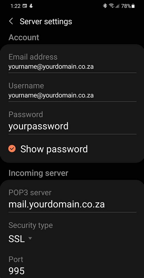 Setup Your Email On Your Android Phone JCS INTERNET SOLUTIONS