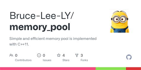 Github Bruce Lee Lymemorypool Simple And Efficient Memory Pool Is