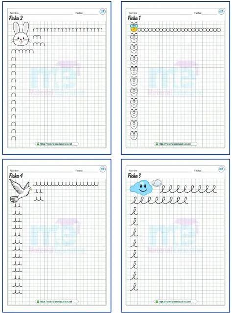 Ejercicios De Caligraf A Para Ni Os Materiales Educativos