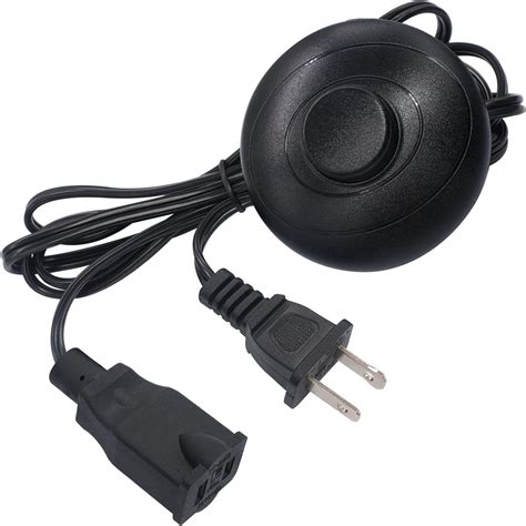 Amazon Com Weideer 2 Outlet Extension Cord With Foot Switch ON Off 18AWG 6TF Wire Cable Power