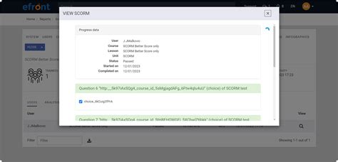 Where To Find Xapi Statements In Scorm And Tincan Reports How May We