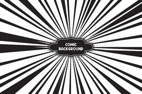 만화 라인 모션 배경 프리미엄 벡터