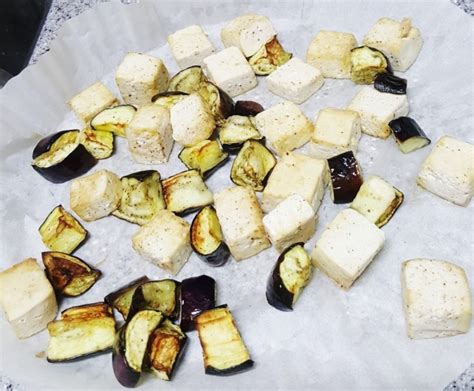 구운가지 두부 샐러드에어프라이어