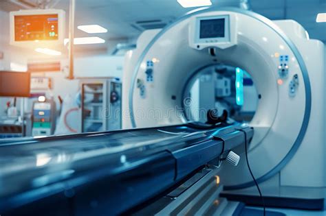 Ct Scan Medical Ct Or Mri Scan With A Patient In The Modern Hospital