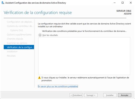 Création Dune Forêt Active Directory Kerwyn Raczaron
