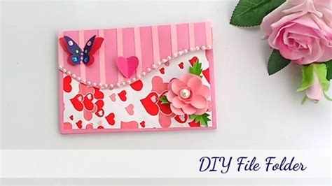 How To Make File Folder Diy File Folder Craft Idea In 2024 Folder