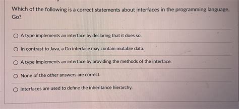 solved which of the following is a correct statements about