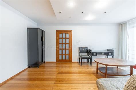 Old Retro Classic Style Living Room Interior Couch Sofa Wooden Floor