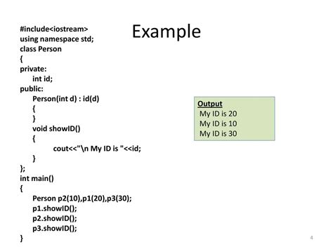 Overloaded Constructors And Multiple Classes Ppt Download