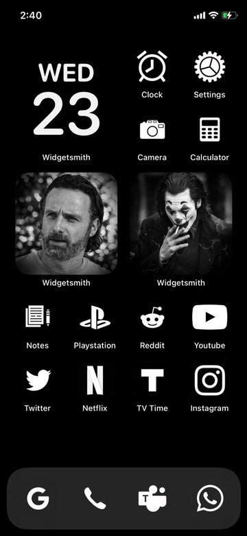 my layout r widgetsmith