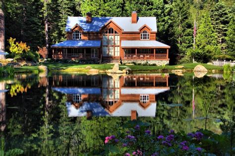 Красивый дом на природе (42 фото) - фото - картинки и рисунки: скачать ...