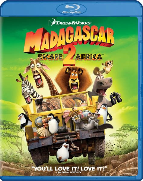 Madagascar Escape 2 Africa 2009 Blu Ray Angry Grandpas Media