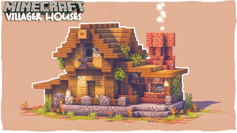 Minecraft How To Build A Weaponsmith House For A Village Tutorial Easy Youtube