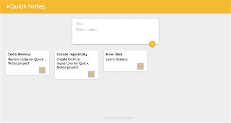 Github Joshbarber Quick Notes