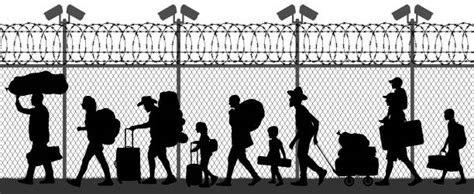 520 Immigration Border Crossing Stock Illustrations Royalty Free