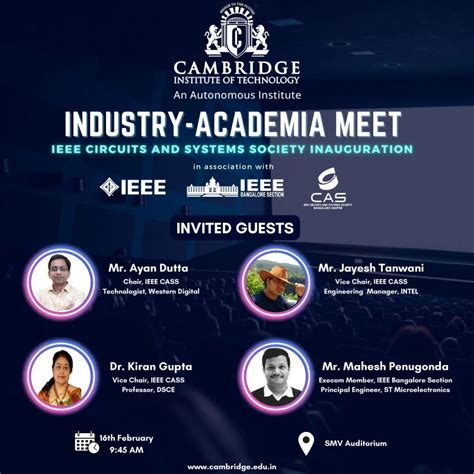 Muzammil Pasha On Linkedin Vlsi Ieee Cass Cambridgechapter