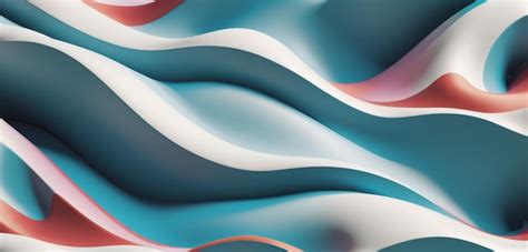 Premium Photo Waveform Elegance 3d Rendering Of Abstract Wave Pattern