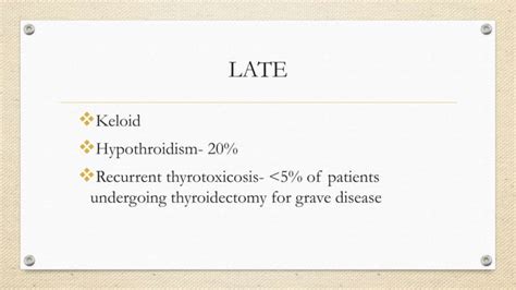 Complications Of Thyroidectomy Pptx