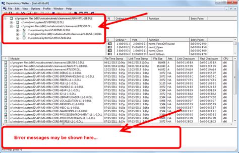 Using Depends To Detect Problems Loading Windows Modules