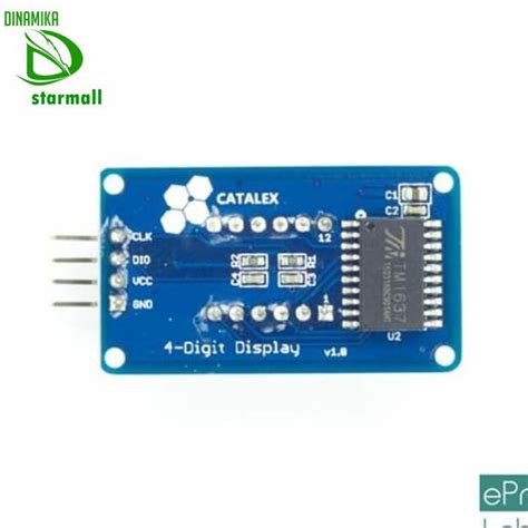 jual seven segmen module board display 4digit tm1637 7segment 7 segment pcmelebik54 juara